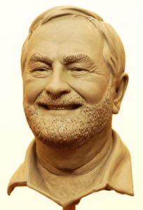 PETER GEORGE side view – Gino Cavicchioli – Artist, Scultor